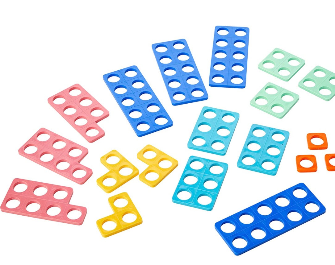 Numicon: Box of 80 Numicon Shapes – Mr Early Years