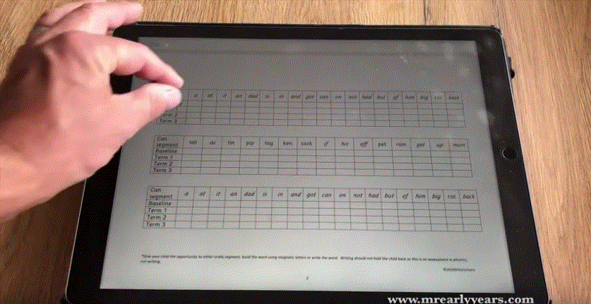 Digital Phonics Assessment Tracker 3 (4 Term Entry Version) – Mr Early ...